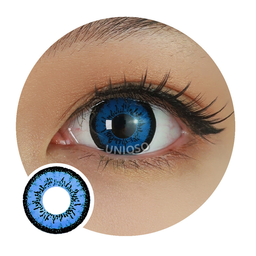 Kazzue Dollyeye Blue Colored Contacts – UNIQSO