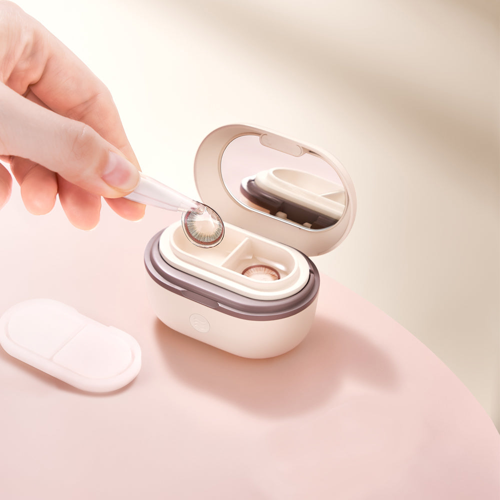 Best Ultrasonic Contact Lens Cleaner | Mini | Handy | Lightweight – UNIQSO