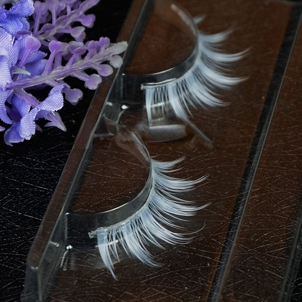 White Eyelash For Cosplay, SFX & Halloween Makeup – UNIQSO
