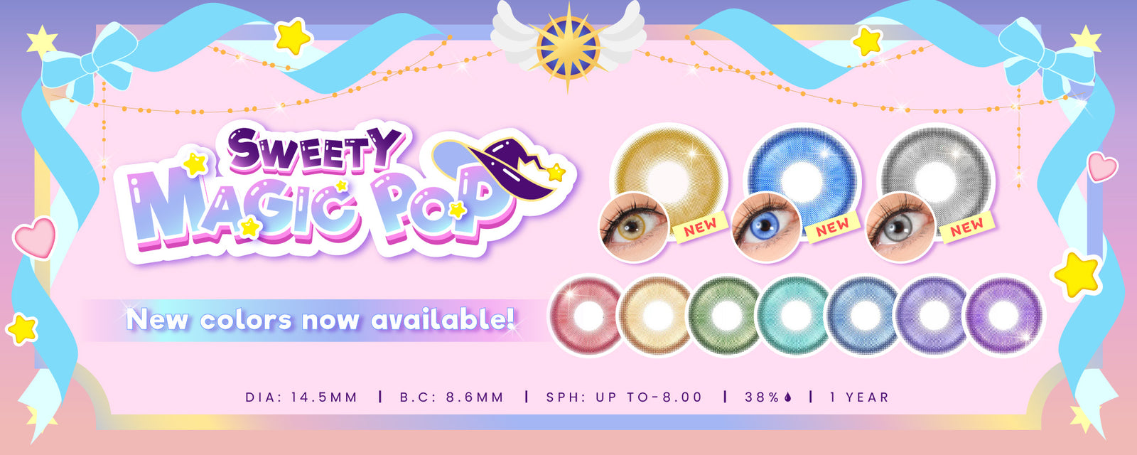 UNIQSO-Colored Contacts, Wigs, Fake Eyelash For Cosplay & Daily Makeup