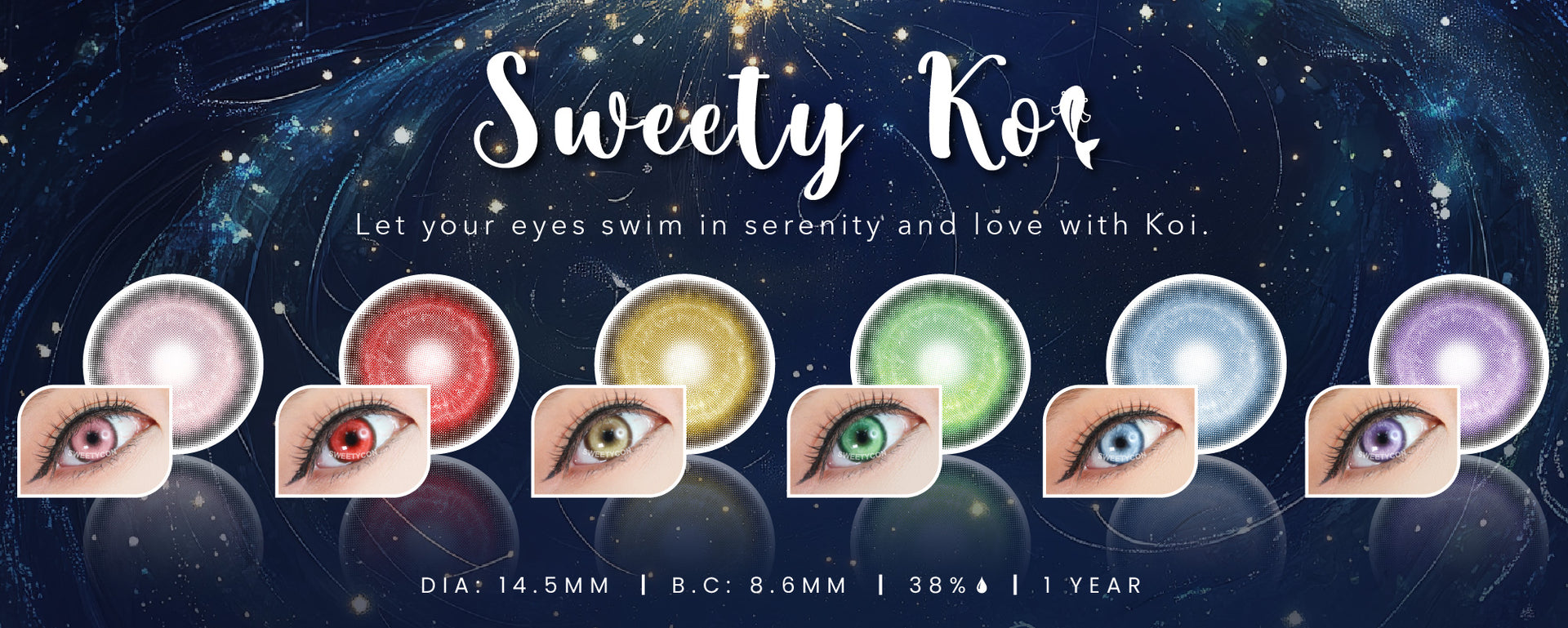 UNIQSO-Colored Contacts, Wigs, Fake Eyelash For Cosplay & Daily Makeup