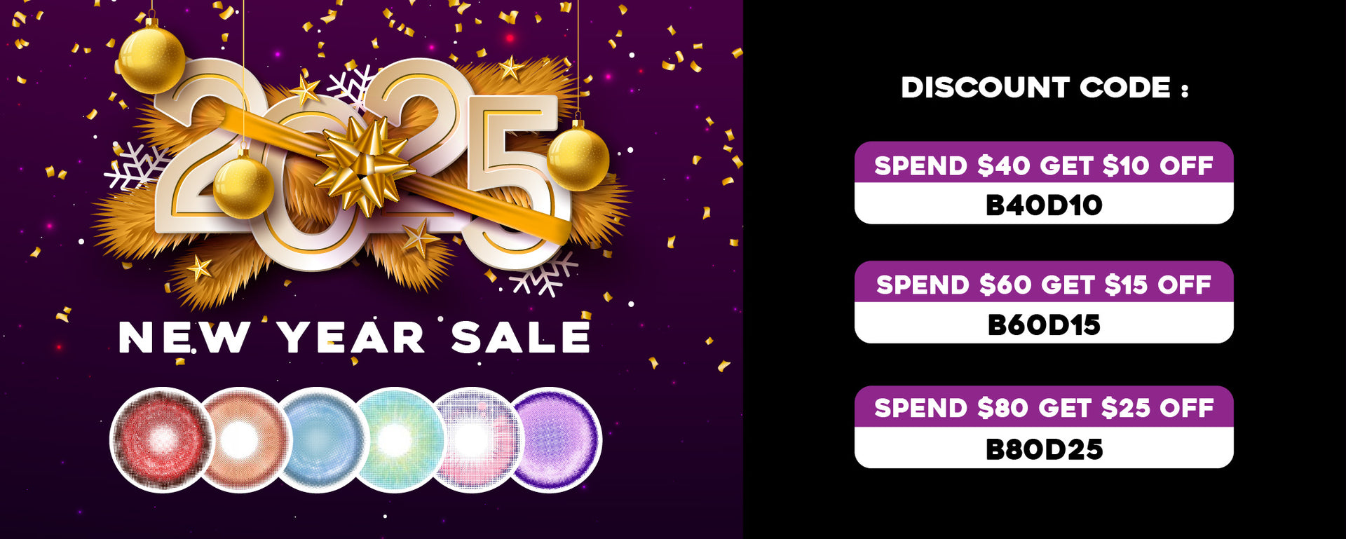 UNIQSO-Colored Contacts, Wigs, Fake Eyelash For Cosplay & Daily Makeup