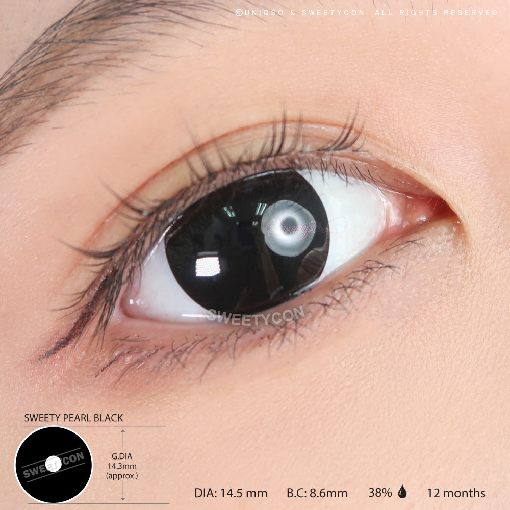 Black Pupil Colored Contacts: Total Eye Color Change for a Bold Look ...