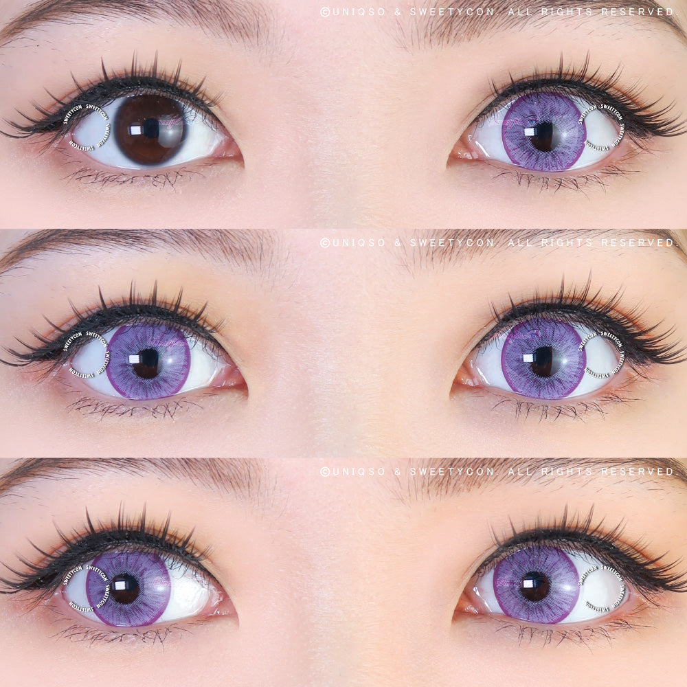 Sweety Icy Violet Colored Contacts – UNIQSO