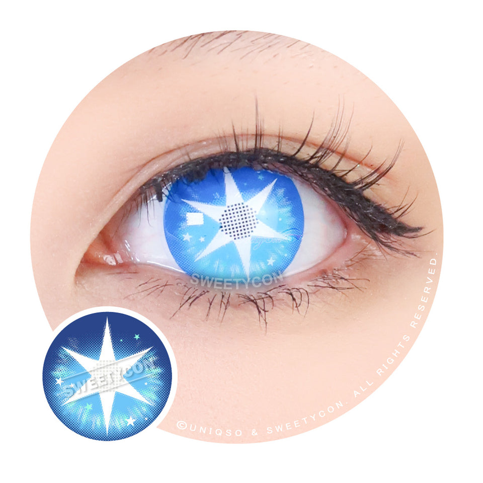 Sweety Pop Star Blue | Blue Star Colored Contacts | Oshi no Ko ...