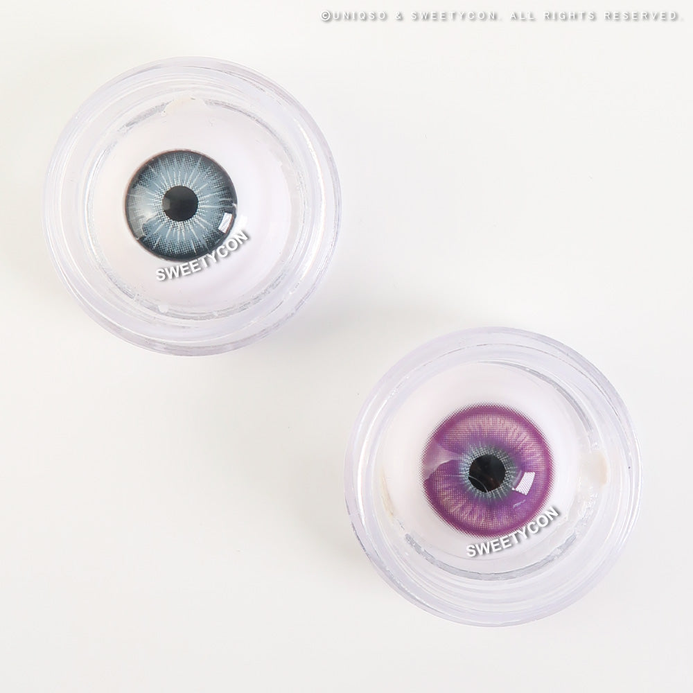 Sweety Magic Pop Purple Colored Contacts – UNIQSO