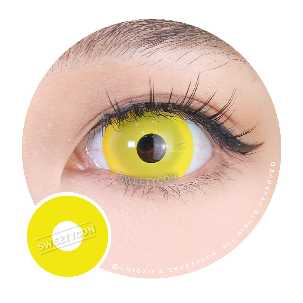 Yellow Sclera Contacts