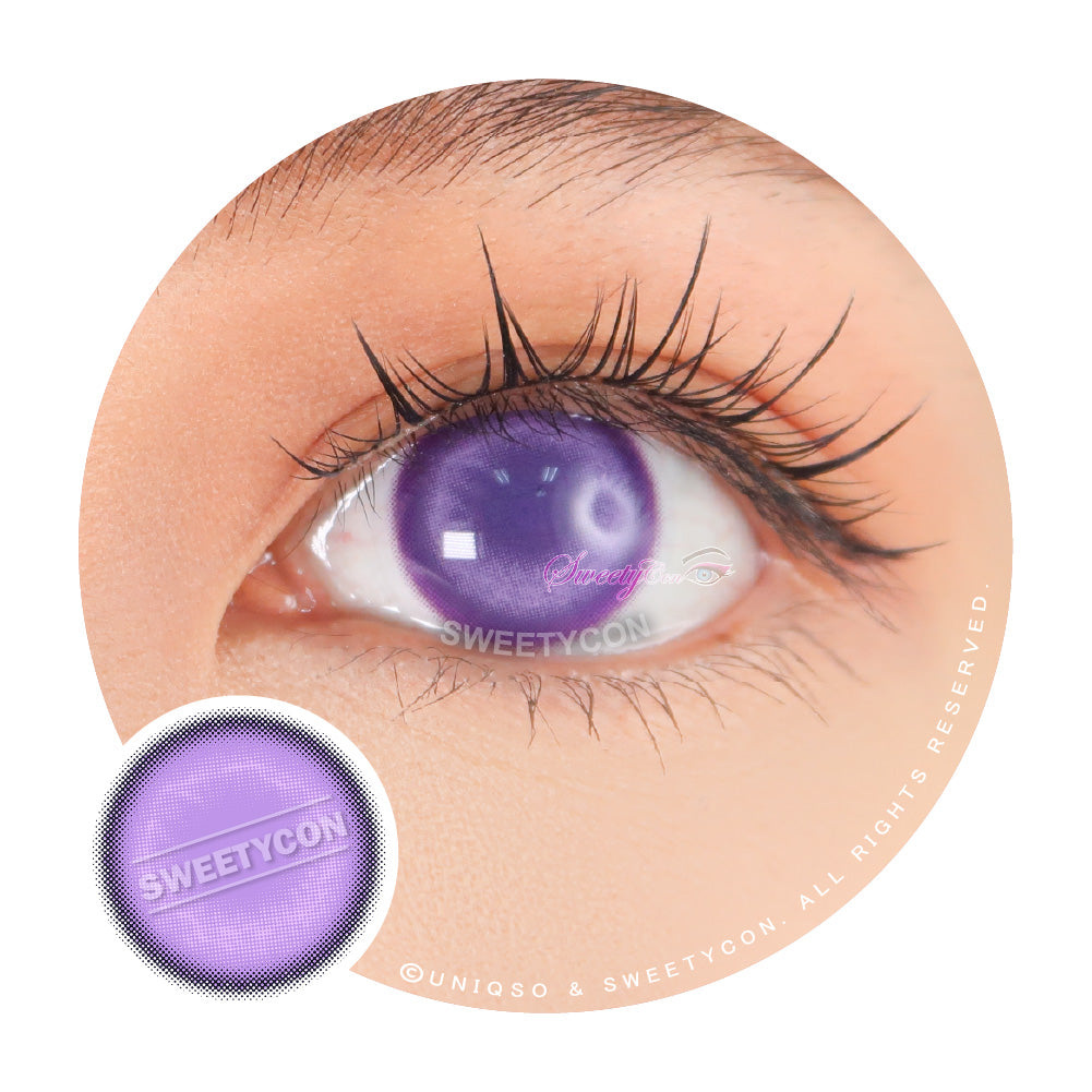 Sweety Glass Ball Violet Eyed Anime Characters | Cosplay Contacts – UNIQSO