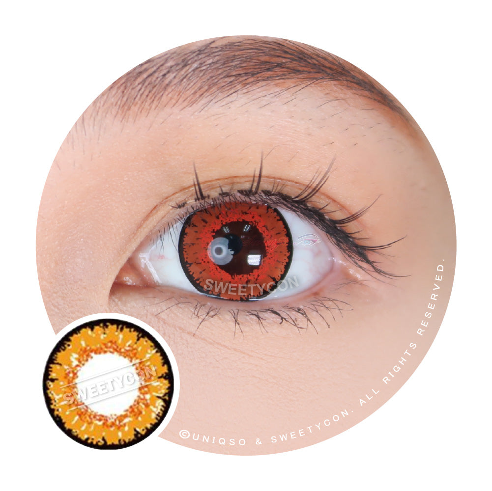 Sweety Queen Light Orange | Colored Contacts – UNIQSO