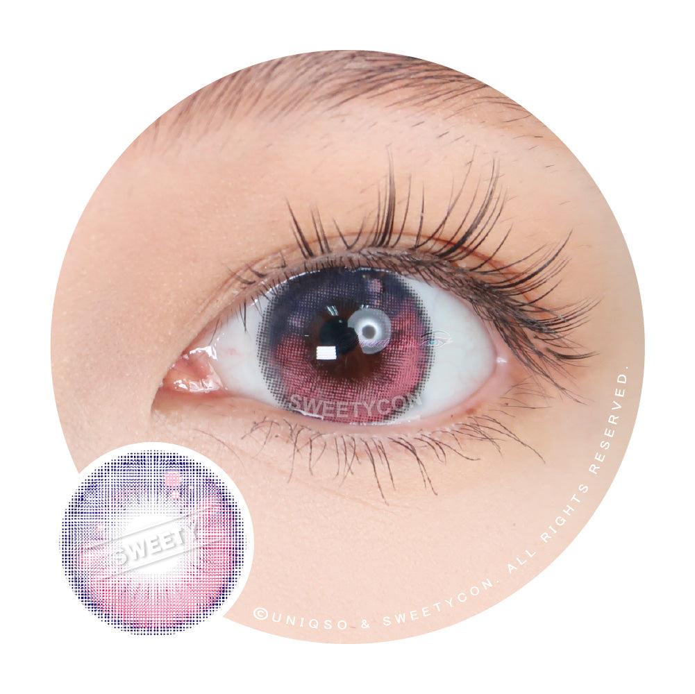 Sweety Anime Tear Purple Pink Eyed Anime Characters | Cosplay Contacts ...