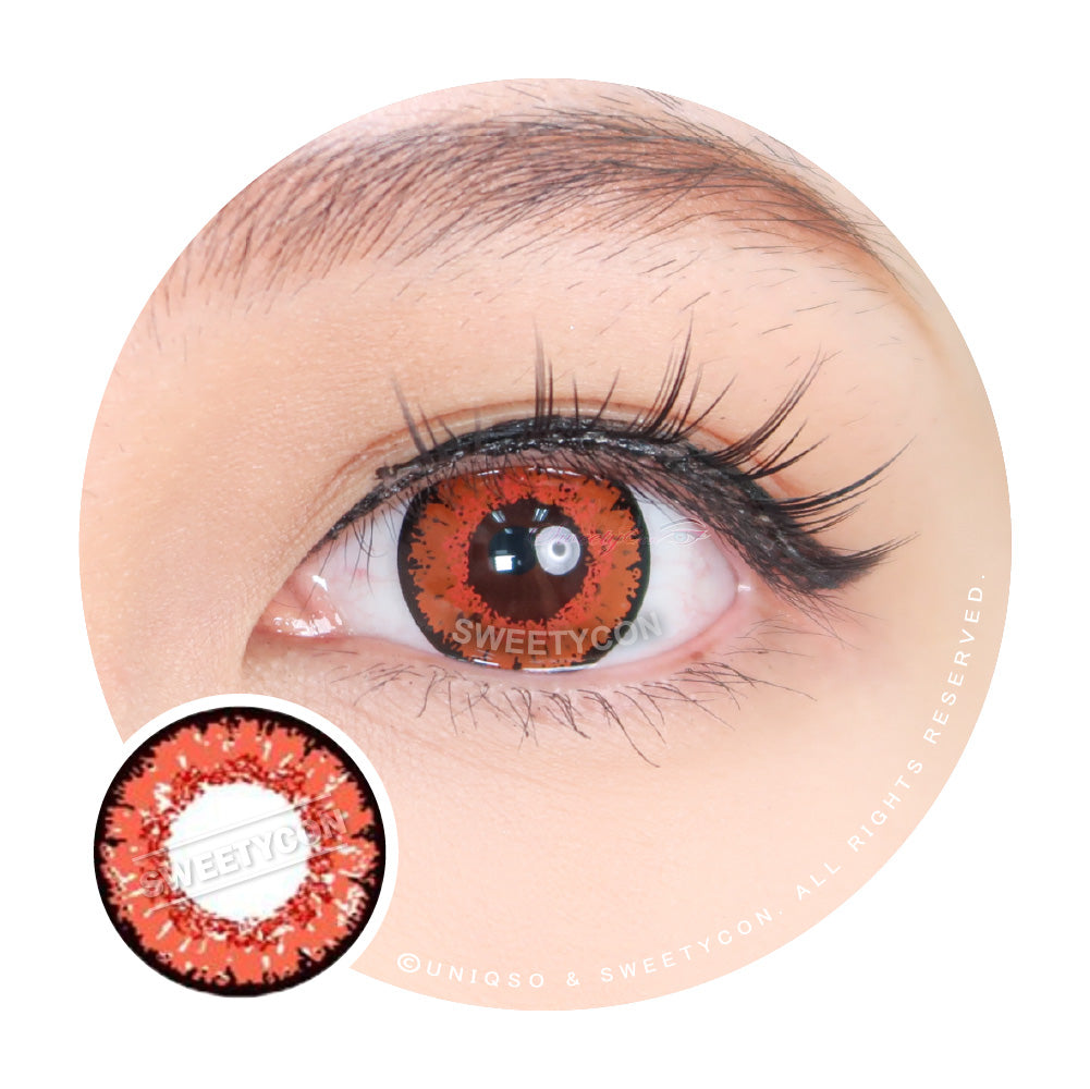 Sweety Queen Orange | Colored Contacts – UNIQSO