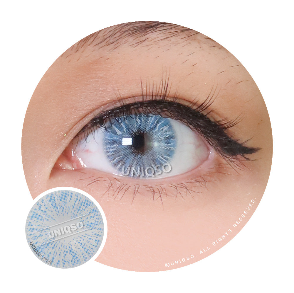 Urban Layer Frozen Gray Colored Contacts – UNIQSO