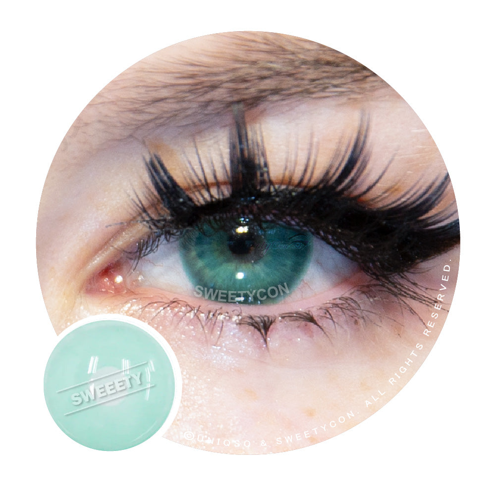 Sweety Soft Green: Natural-Looking Green Colored Contacts for Light ...