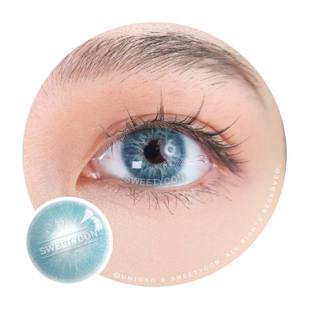 Colored Contacts: Enhance Your Look with Natural Blue Color Contact ...