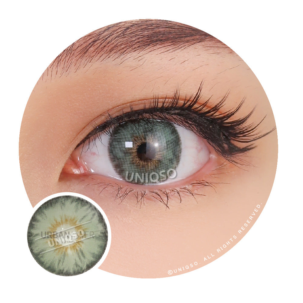 Urban Layer Siri Green Colored Contacts – UNIQSO