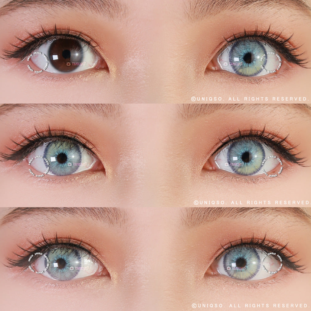 Urban Layer Las Vegas Ash Blue Colored Contacts – UNIQSO