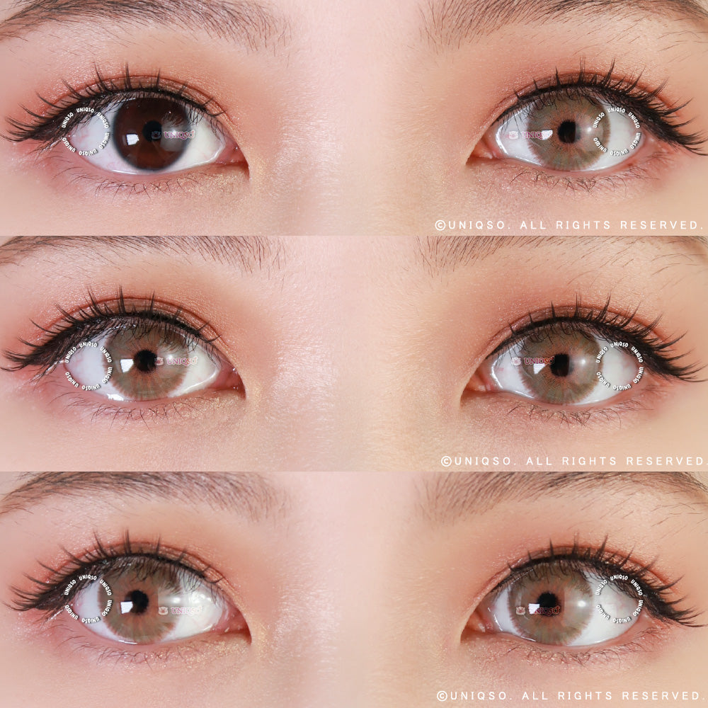 Urban Layer Angeles N Brown Silicone Hydrogel Contacts – UNIQSO