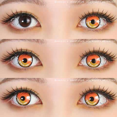 Orange Circle Lenses I Orange Colored Contacts – Page 2 – UNIQSO