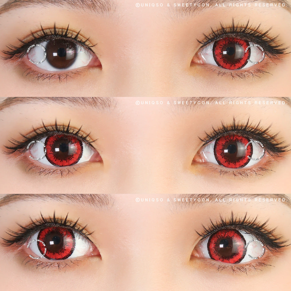 Shop Red Contacts: Perfect Addition for Cosplay & Halloween – UNIQSO