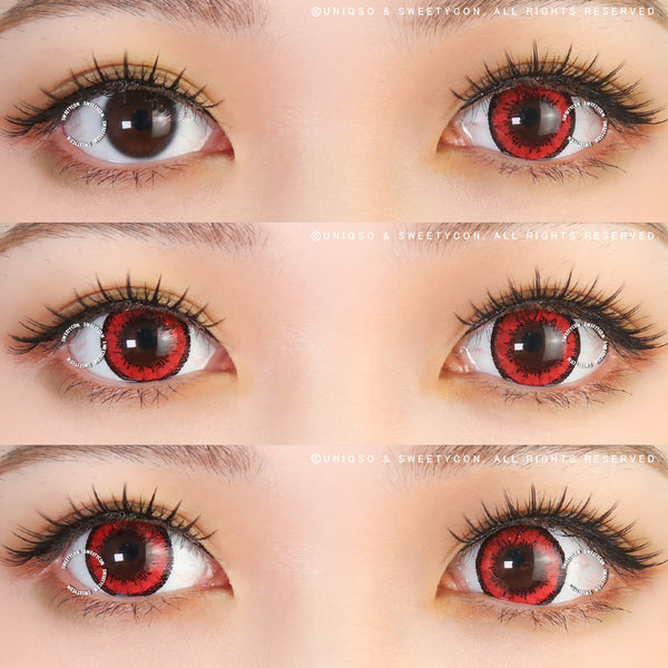 Shop Red Contacts: Perfect Addition for Cosplay & Halloween – UNIQSO