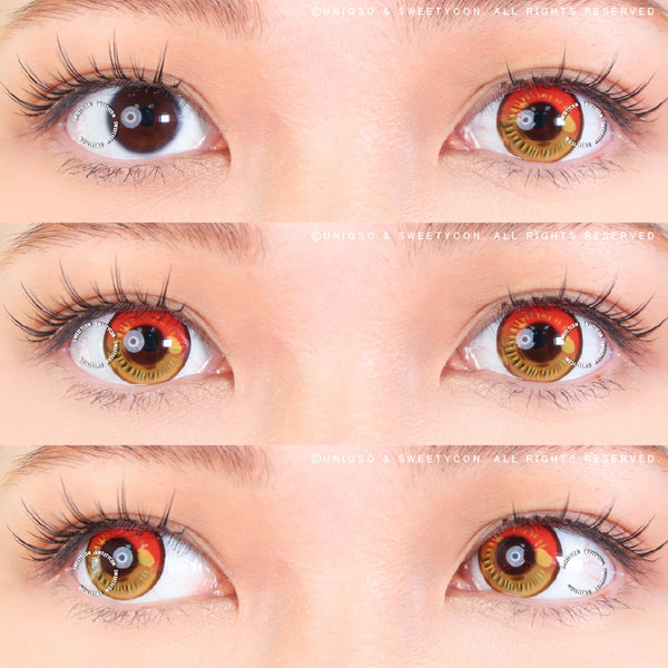 Sweety Anime Red Colored Contacts – UNIQSO