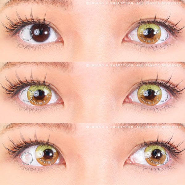 Sweety Anime Yellow - Best Yellow Contacts For Cosplay Colored Contacts ...