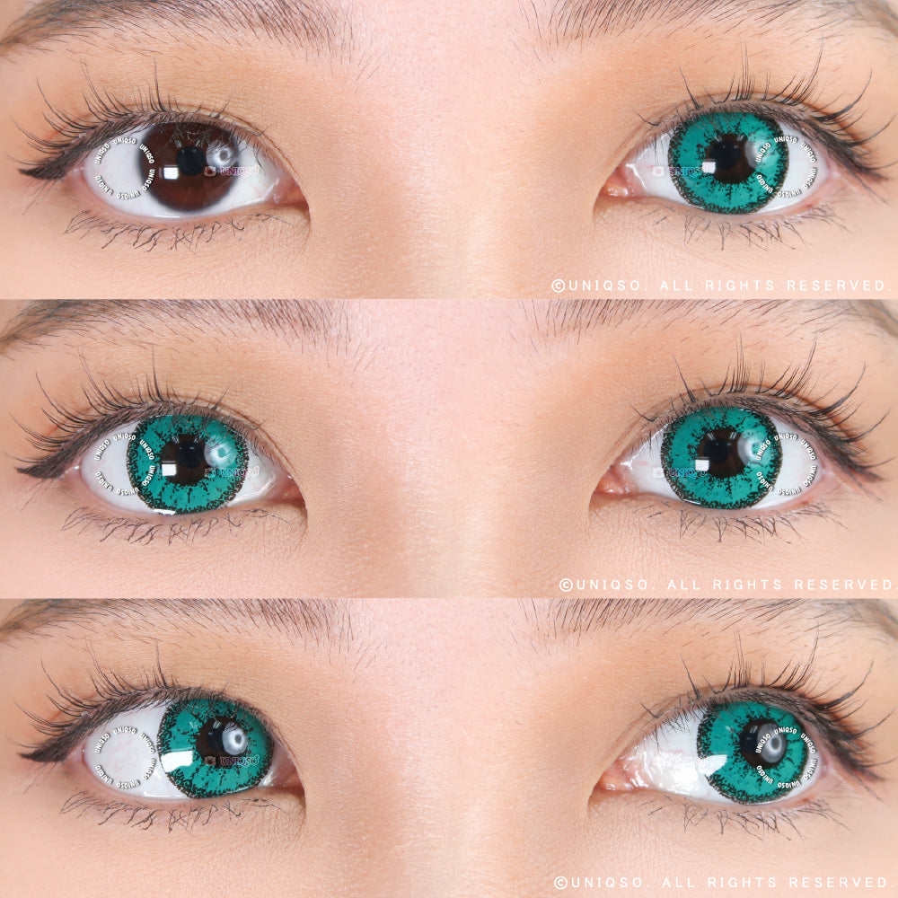 Kazzue Vivid Brilliant Turquoise Colored Contacts – UNIQSO