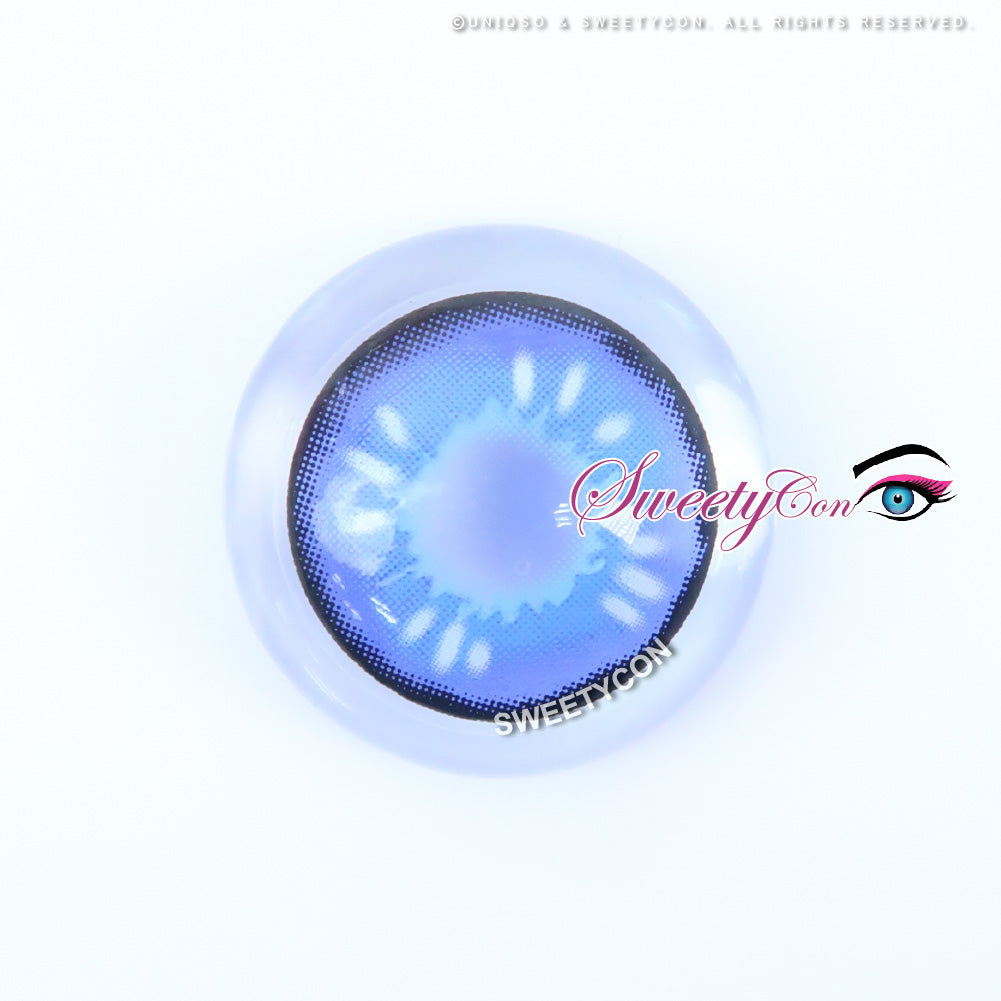 Sweety Hydro Marine | Blue Gradient Cosplay Colored Contacts – UNIQSO