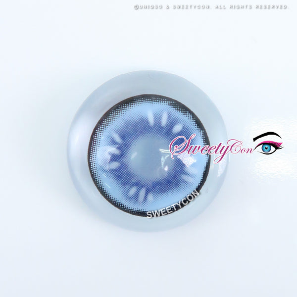 Sweety Hydro Arctic | Blue Gradient Cosplay Colored Contacts – UNIQSO