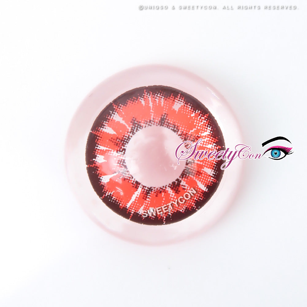 Vibrant Sweety Akaten Red Colored Contacts for Cosplay & Anime – UNIQSO