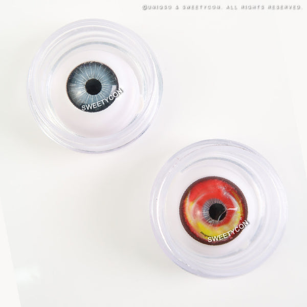 Fire Eyes Contacts: Ignite Your Cosplay with Flaming & Fiery Lenses ...
