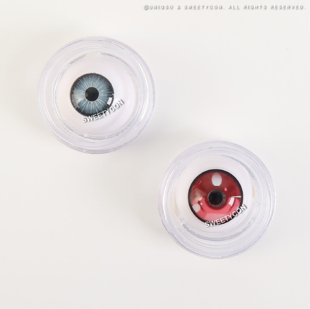 Sweety Anime 3 Pink Cosplay Colored Contact Lenses – UNIQSO