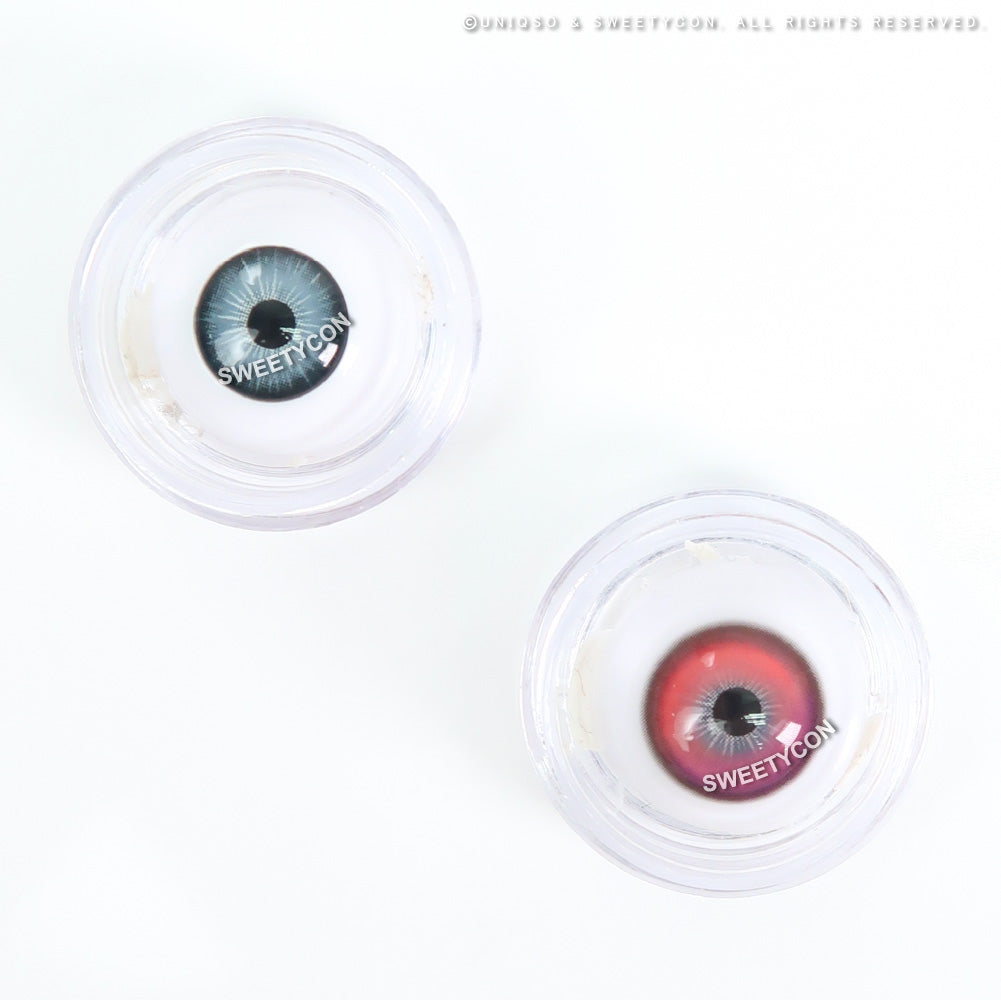 Sweety Neon Pink | Realistic Pink Cosplay Colored Contacts Lens – UNIQSO