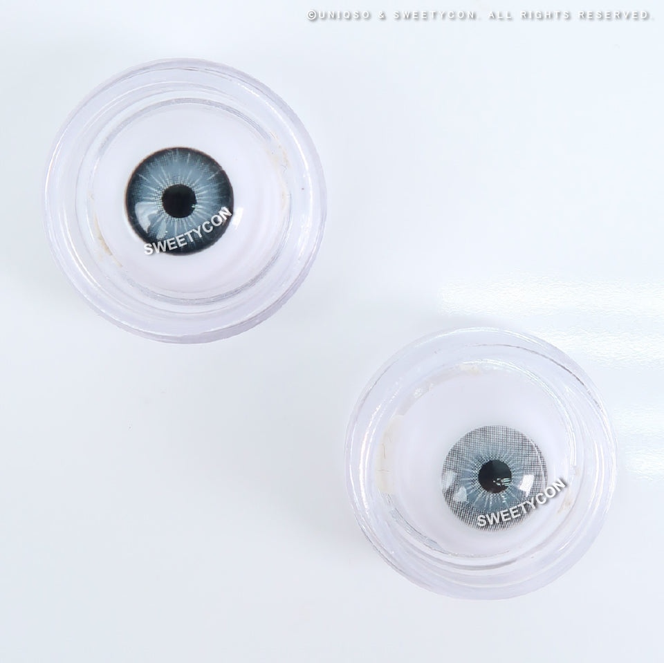 Icy Grey Colored Contacts for a Subtle, Natural Look – UNIQSO