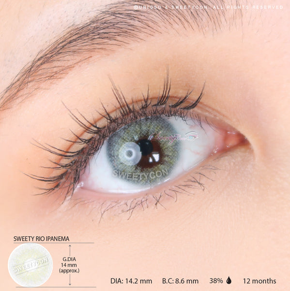Sweety Hidrocor Rio Ipanema (1 lens/pack) Colored Contacts – UNIQSO