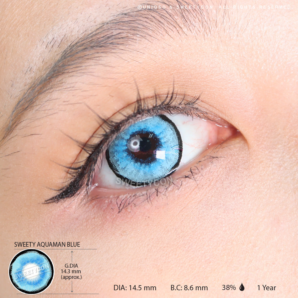 Buy Lightest Blue Contact Lenses | Uniqso Cosplay Contacts – UNIQSO