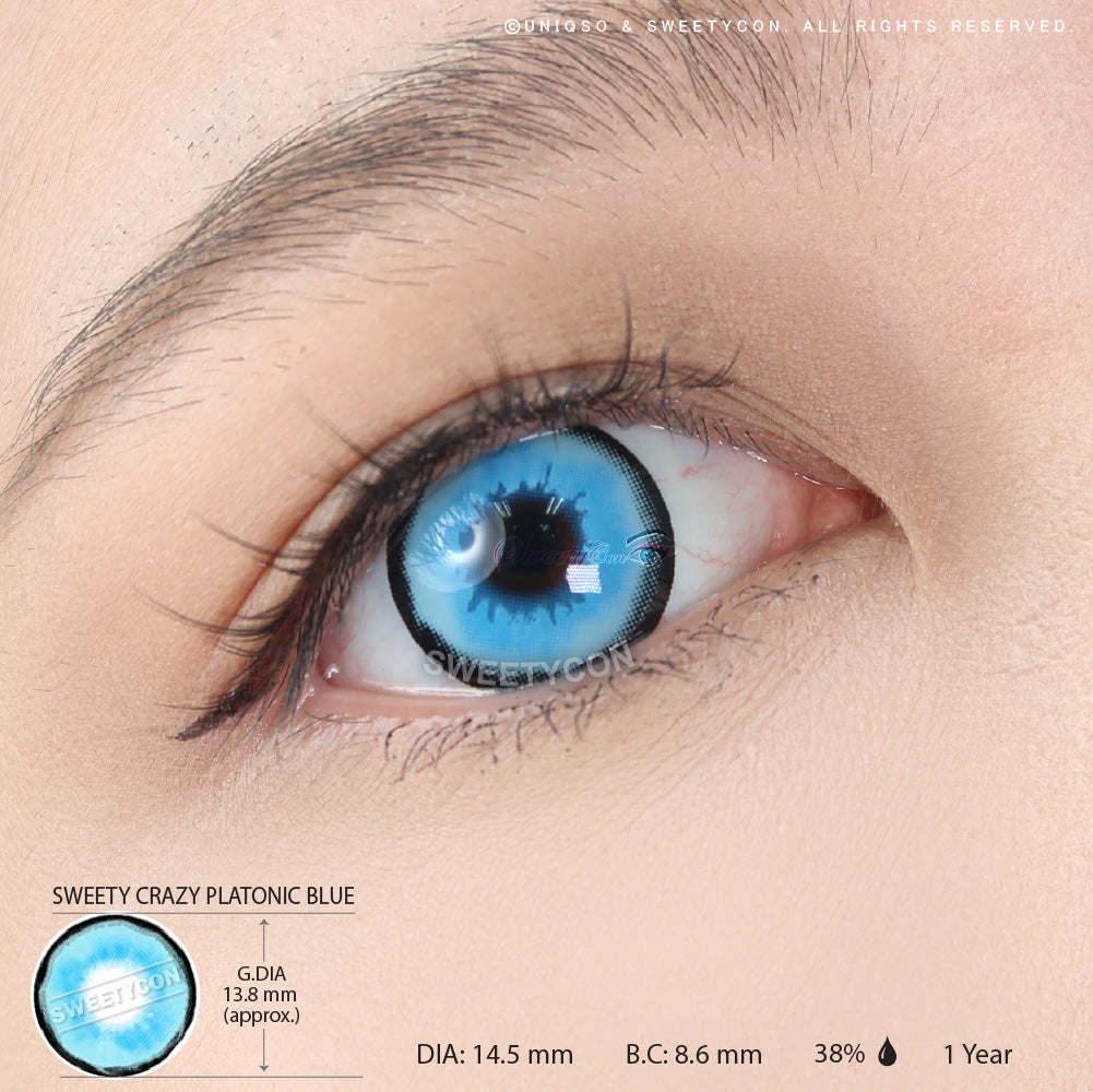 Best Light Blue Coloured Contacts | Platonic Blue Halloween Contacts ...
