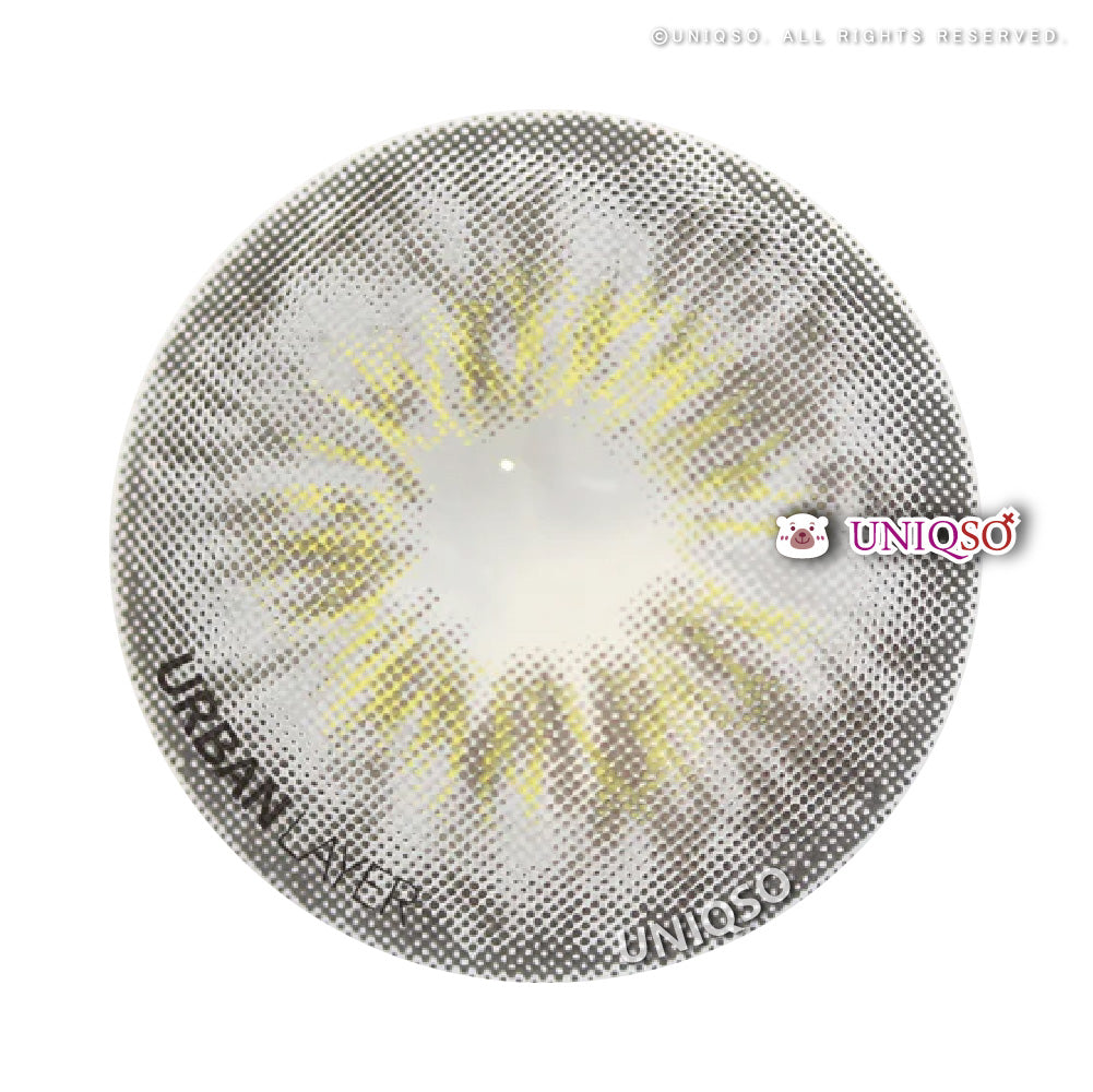 Comfortable Silicone Hydrogel Urban Layer Amazon Grey Color Contacts ...