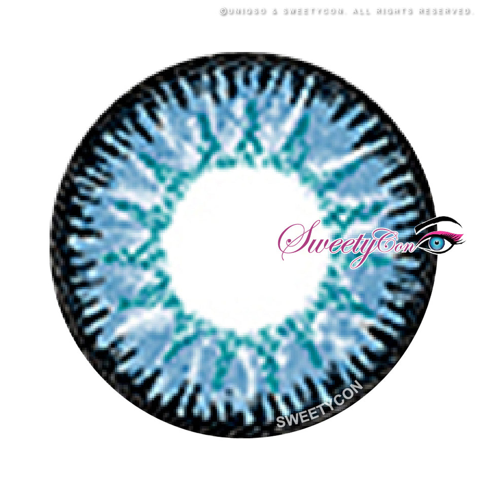 FDA Approved - Best Blue Colored Contacts with Prescription – UNIQSO