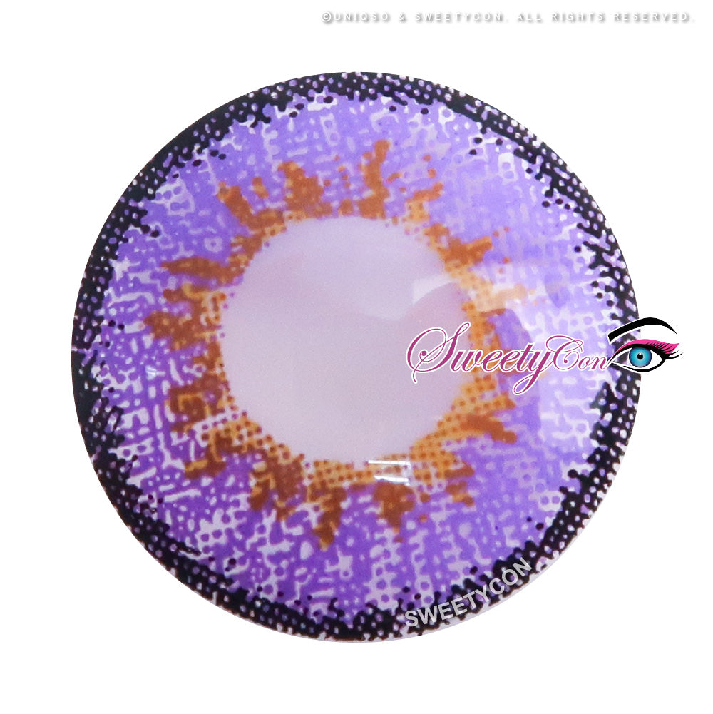 Sweety Snow Violet Colored Contacts – UNIQSO