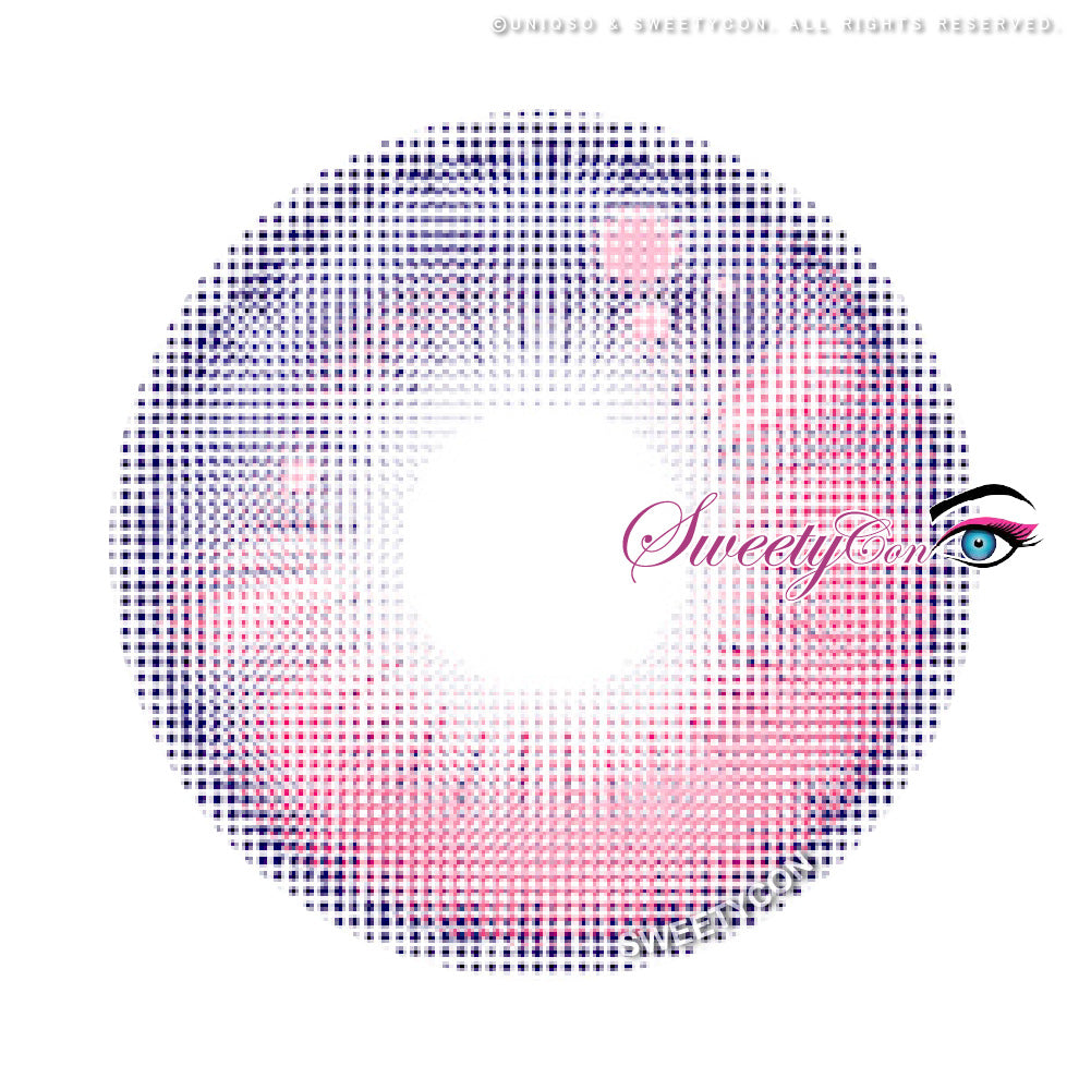 Sweety Anime Tear Purple Pink Eyed Anime Characters | Cosplay Contacts ...