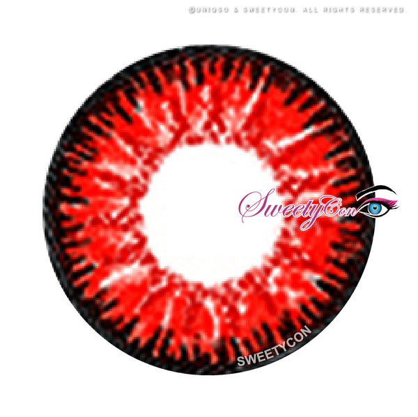 FDA Approved - Best Red Colored Contacts with Prescription – UNIQSO