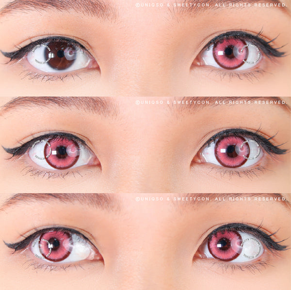 Sweety Berry Pink | Colored Contacts – UNIQSO