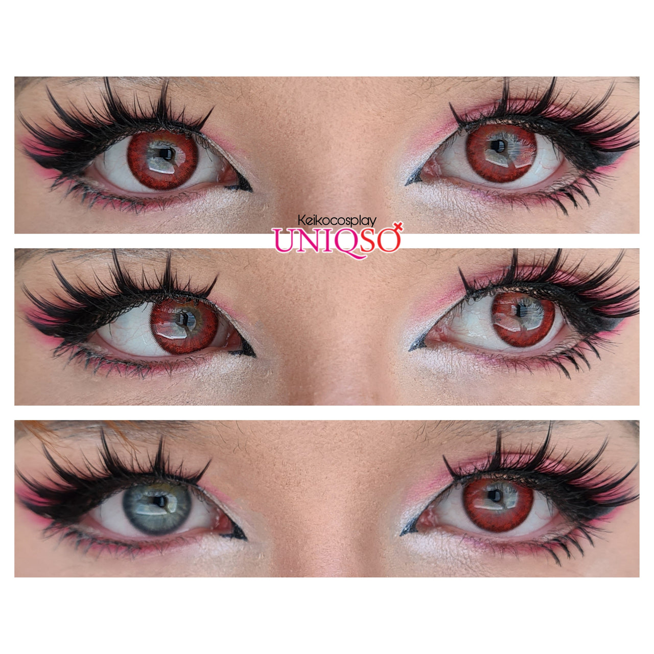 Vampire Red Contacts | Annabelle Red Contacts | Colored Contacts – UNIQSO