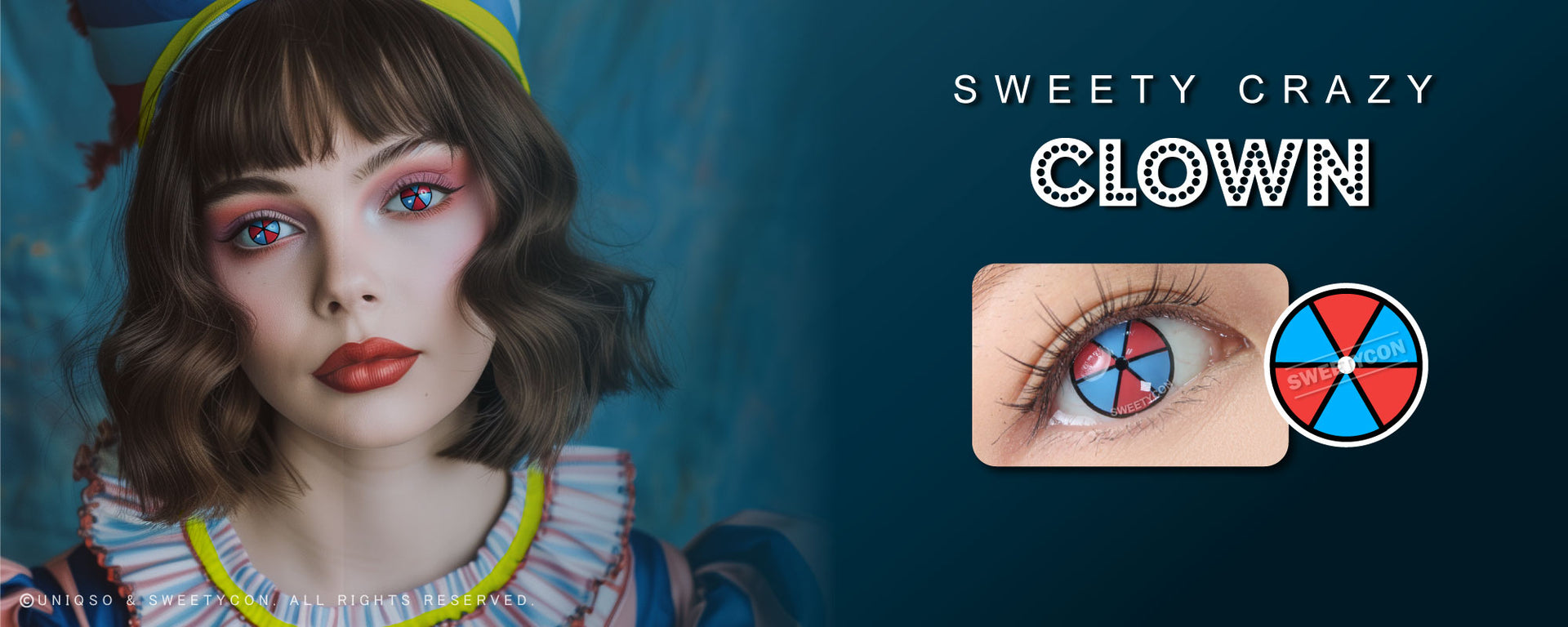 UNIQSO-Colored Contacts, Wigs, Fake Eyelash For Cosplay & Daily Makeup