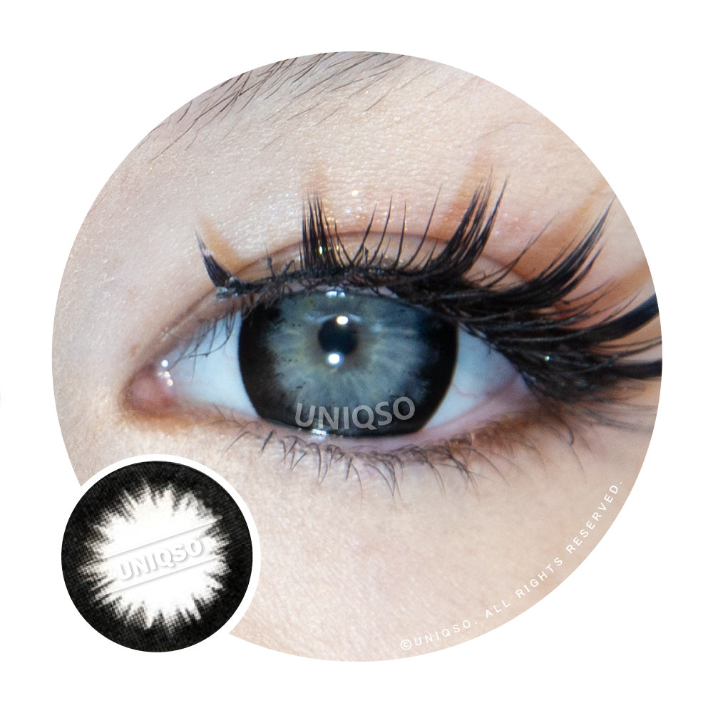 Huge Black Dolly Contacts - For Cosplay and Daily Wear – UNIQSO