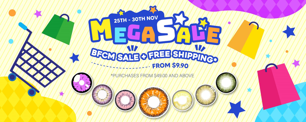 UNIQSO-Colored Contacts, Wigs, Fake Eyelash For Cosplay & Daily Makeup