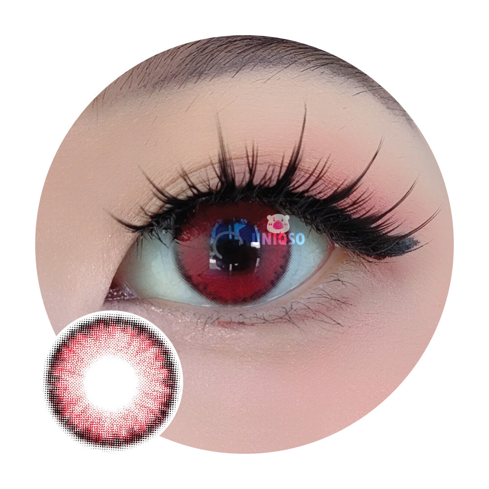 Vampire Red Contacts | Annabelle Red Contacts | Colored Contacts – UNIQSO