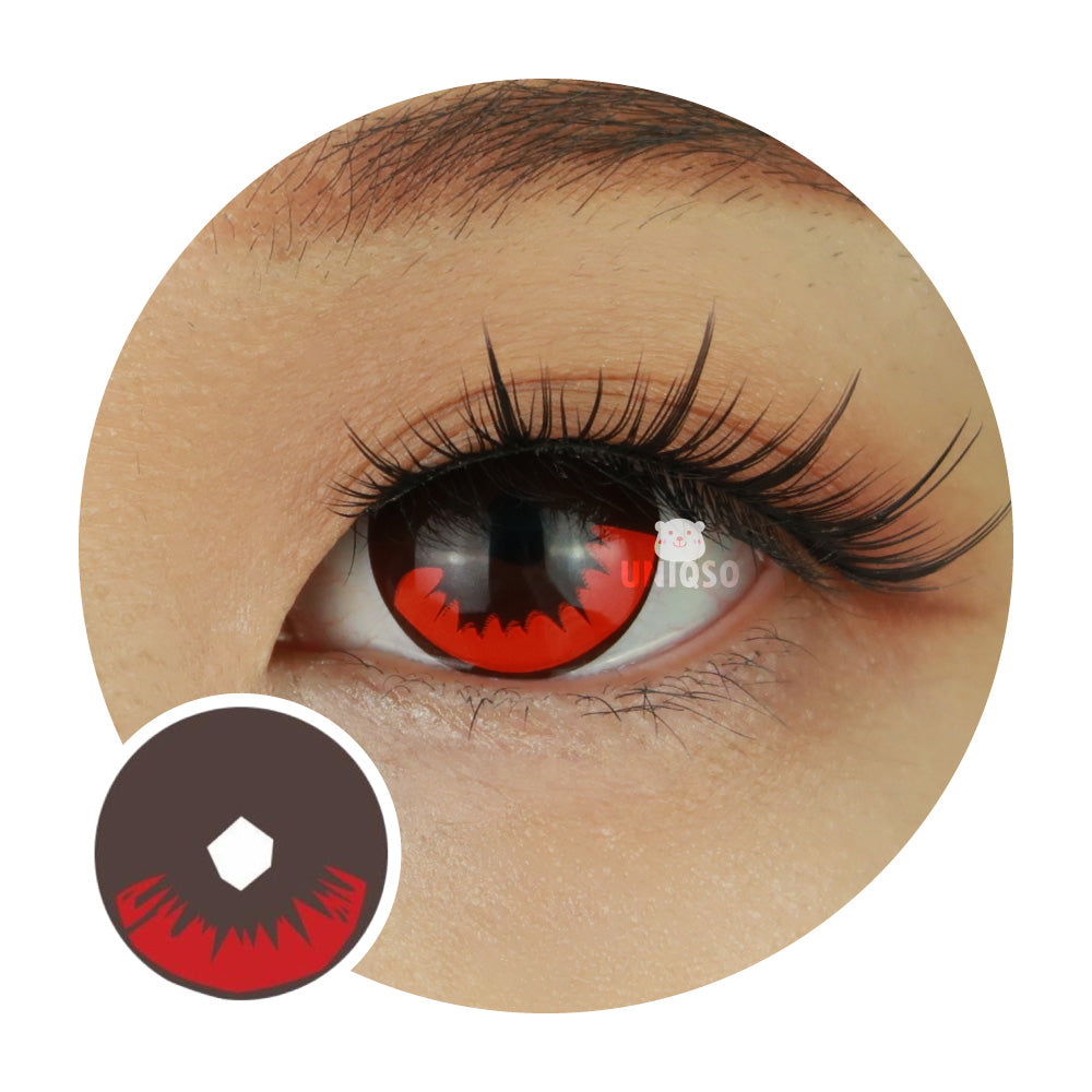 Demon Slayer Tanjiro Kamado Eye Colored Contacts – UNIQSO