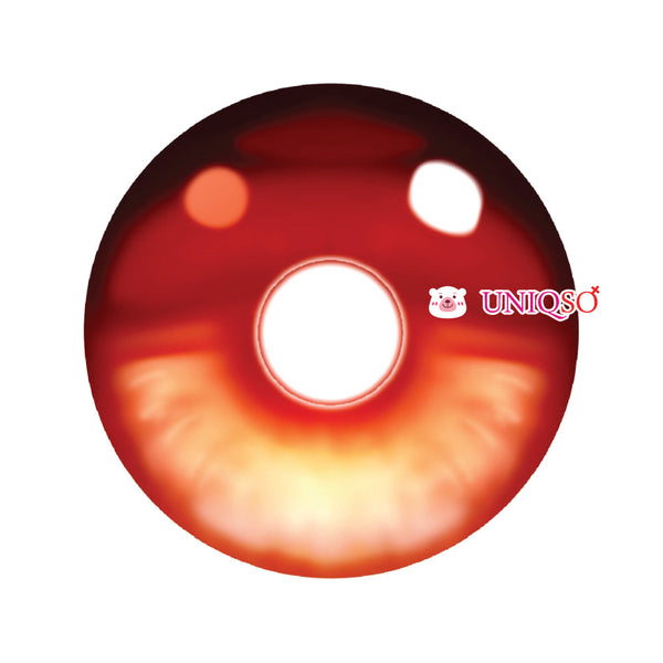 Sweety Anime Gradient Orange | Prescription | Colored Contacts – UNIQSO